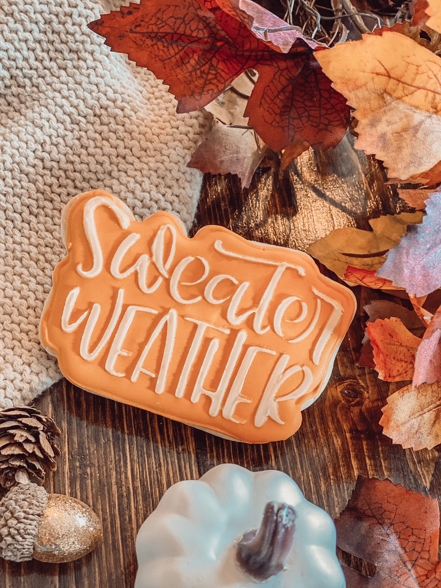 Sweater Weather Sugar Cookie | Nashville Sweets