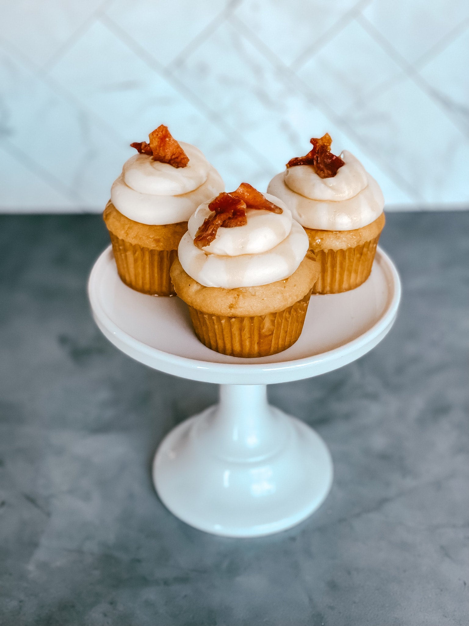 Maple Candied Bacon Cupcakes | Nashville Sweets